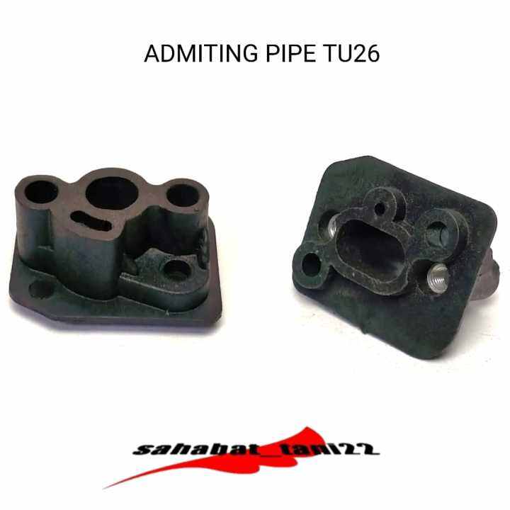 Admitting pipe sambungan carburator intake manifold fiber carburator mesin semprot hama TU26 ...