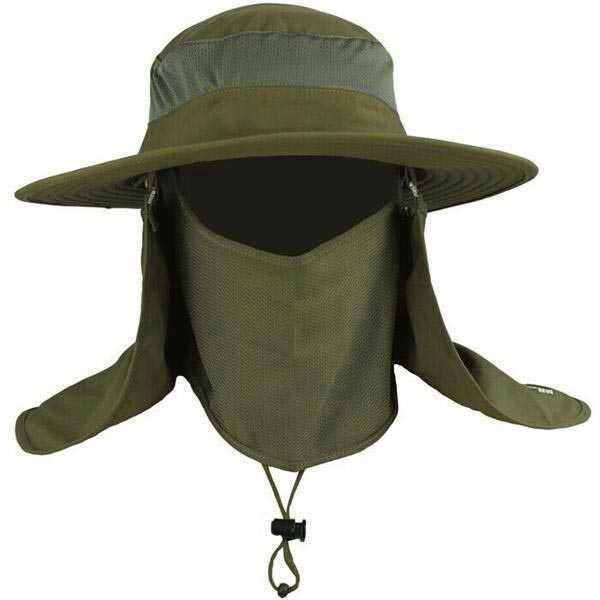 Topi Mancing Tentara Jepang Masker Jepang Anti UV Matahari Topi Masker ...