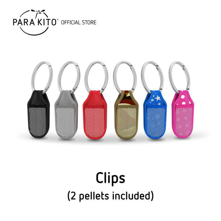 PARA'KITO™ Clips - On-The-Go Chemical and DEET-Free Mosquito Repellent ...