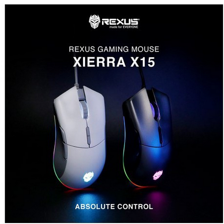 Rexus Xierra X15 RGB Macro Gaming Mouse X 15 / X-15 / Rexus Xierra X15 ...