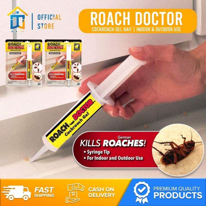 𝐖𝐢𝐧𝐭𝐨𝐩 Dr Roach Cockroach Gel Bait Ready-to-Use Cockroach Gel Bait Outdoor Indoor Roach Killer ...