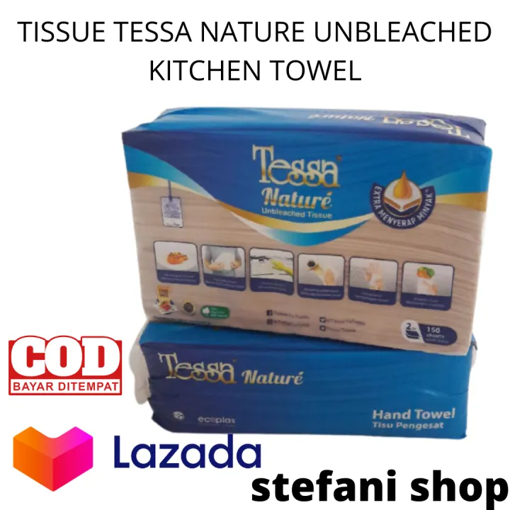 Tissue TESSA Handtowel NATURE - Tissue Serap Minyak - Tessa Nature Daur ...