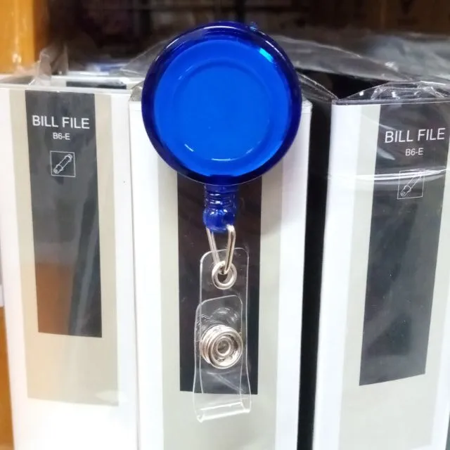 [LS] Yoyo Clip Nametag Plastic / Klip Tarik Name Tag Cap Yoyo Scroll ...