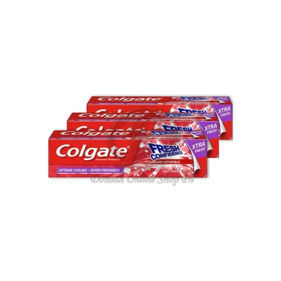 Colgate Fresh Confident Cooling Crystal 145ml x 3 bottles | Lazada PH