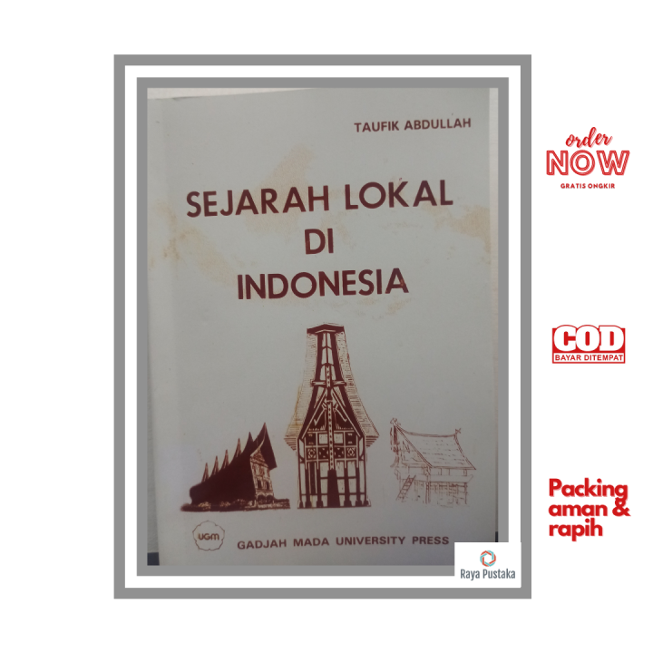 [Bisa COD] Buku Sejarah Lokal Di Indonesia Penulis Taufik Abdullah | Lazada Indonesia