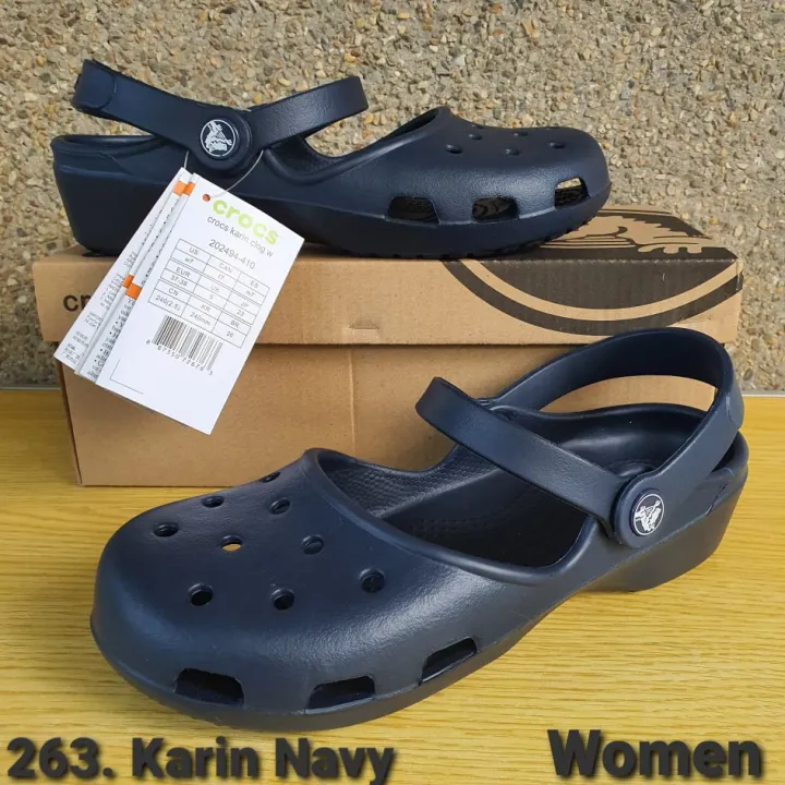 ONHAND Crocs 263. Karin Navy Authentic Made in Vietnam | Lazada PH