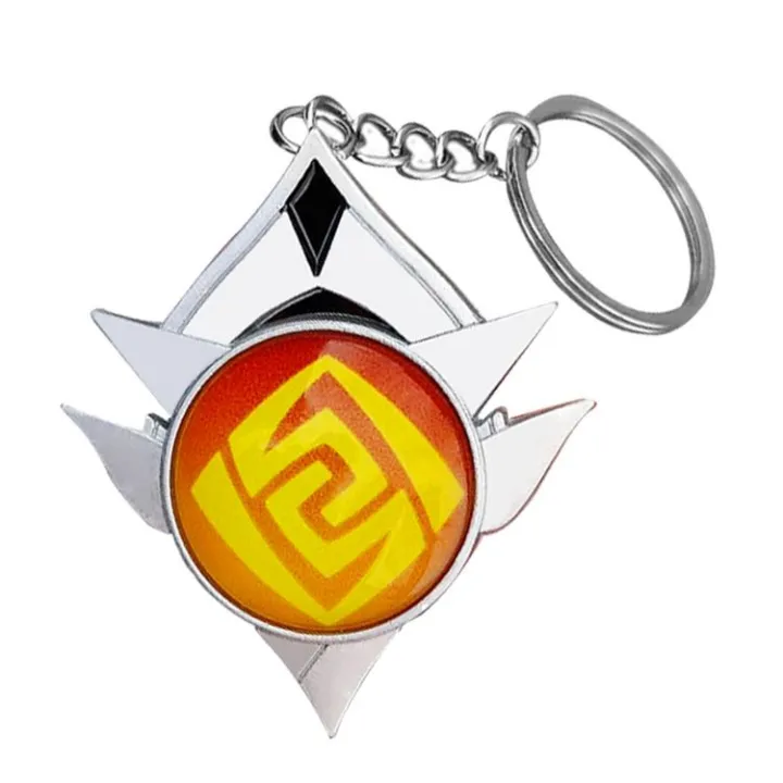 Genshin Impact Fiugre Keychains Eye of God Key Chains Genshin Impact ...