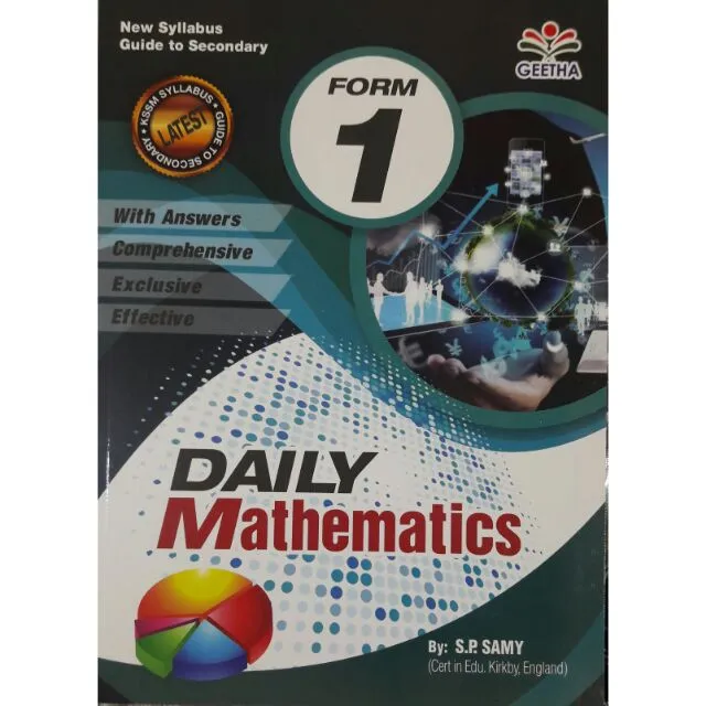 DAILY MATHEMATICS FORM 1 | Lazada