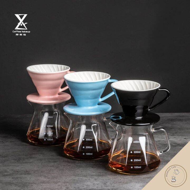 ดริปเปอร์เซรามิต V60 Ceramic Coffee Could Driper ดริปเปอร์ V60 ขนาด 01/ ...