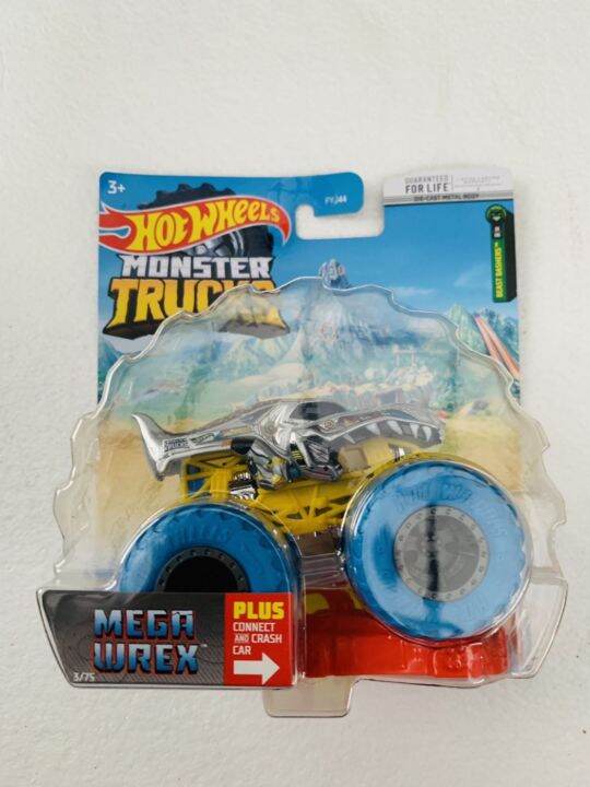 HOTWHEELS HOT WHEELS MONSTER TRUCKS TRUCK MEGA WREX HIU ABU SKALA 1 : ...