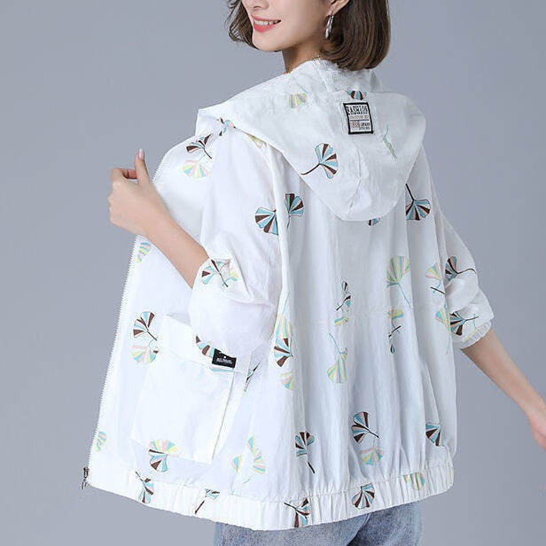 Sun Protection Clothing Women Summer Korean Style Fashion Loose ...