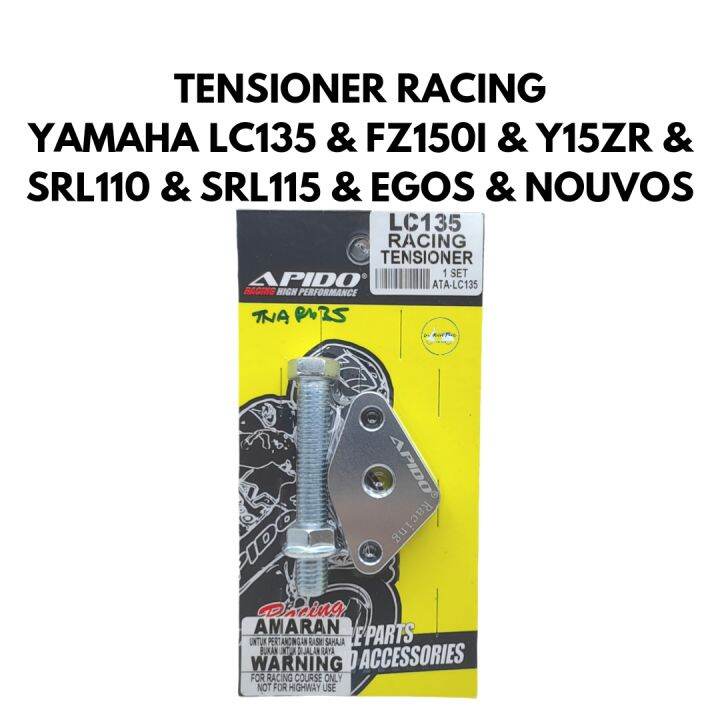 BLOCK TENSIONER RACING BLOCK TENSIONAL RACING YAMAHA LC135 135 LC SRL ...
