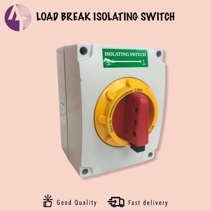 ISOTECH 16A~63A 3POLE LOAD BREAKING ISOLATING SWITCH WITH PVC ENCLOSURE ...