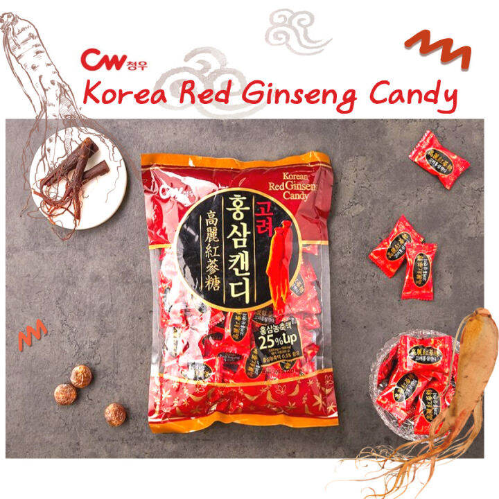 [CW] Korean Red Ginseng Candy 300g ready stock /Shipping from KOREA ️🇰🇷 ...