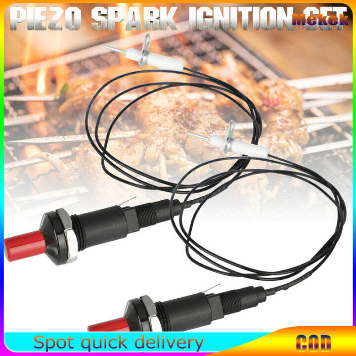 Piezo Spark Ignition Push Button Igniter High Temperature Resistance ...
