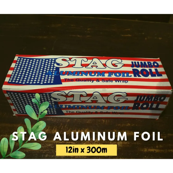 Stag Aluminum Foil (12 in x 300m) | Lazada PH