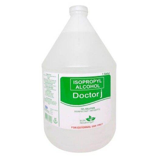 Doctor J 70% Isopropyl Alcohol 1 Gallon | Lazada PH