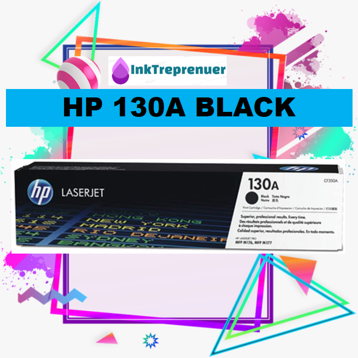 HP 130A Black Original Toner Cartridge | Lazada PH