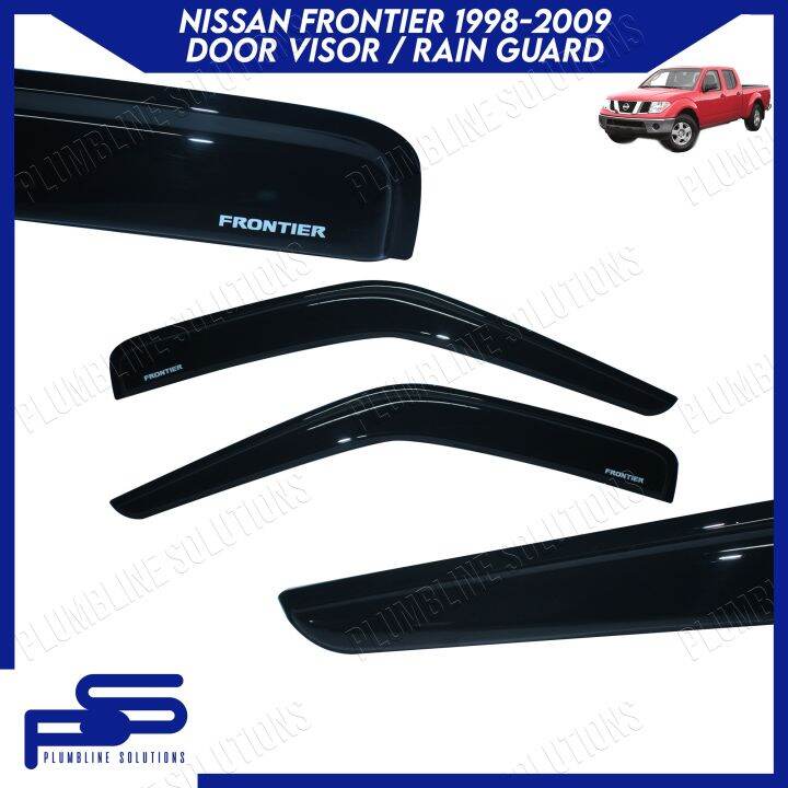 Premium Visor for Nissan Frontier 1998 1999 2000 2001 2002 2003 2004 ...