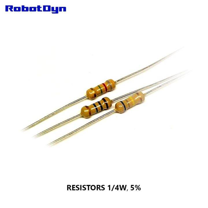 Resistor 470 Ohm 1/4W 5% DIP (TH) (pack 100 PCS) | Lazada.co.th
