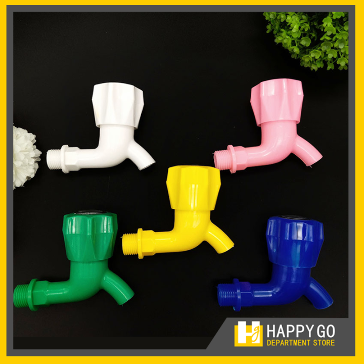 V Horse Assorted Color PVC Plastic Tap Water Hose Faucet Flat Nozzle ...
