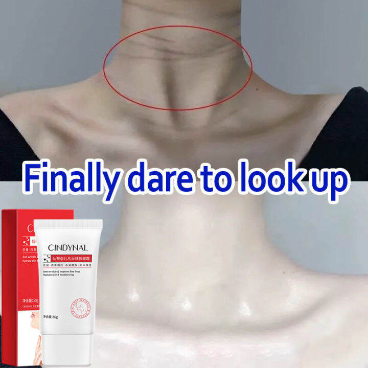Neck Cream Neck Whitening Cream Whitening Cream For Neck【50g】Remove Wrinkle And Anti-Aging Skin ...
