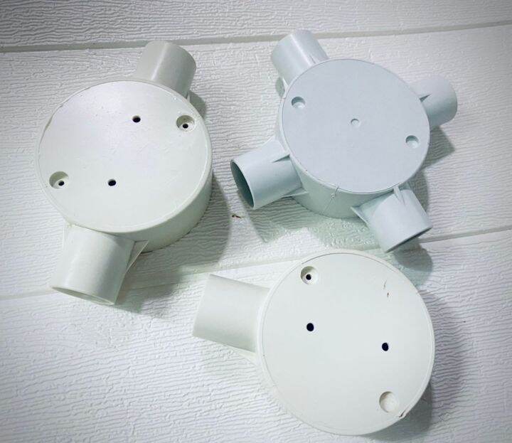 PVC JOINT PIPE 1WAY 2WAY 3WAY 4WAY CONDUIT BOX SOCKET BOWL CONNECTOR ...