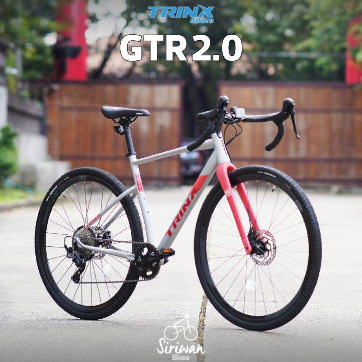 TRINX GTR 2.0 จักรยาน Gravel Bike GRX 11sp เฟรมอลูมิเนียม | Lazada.co.th