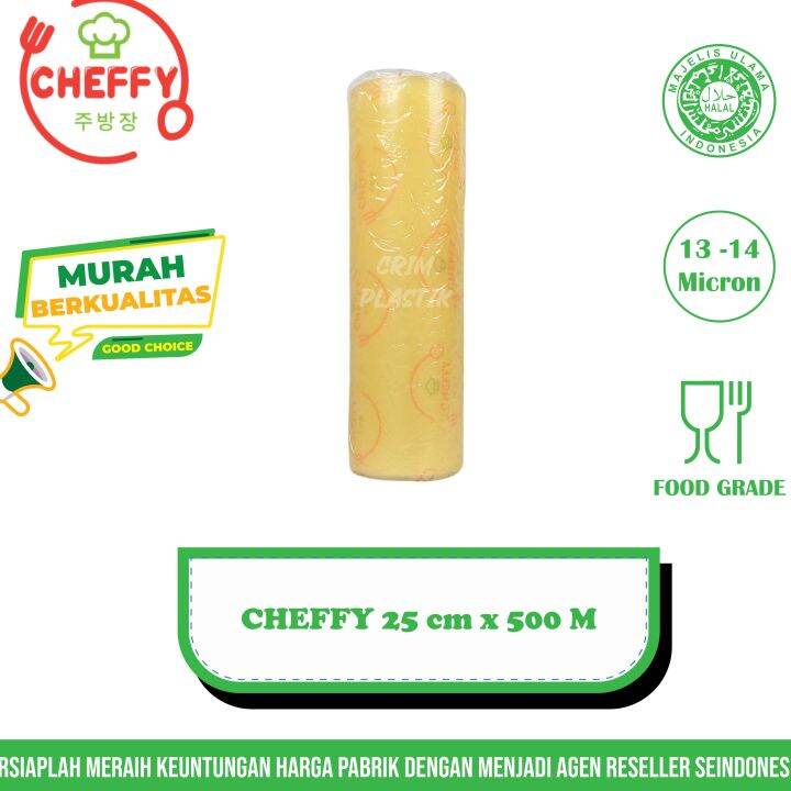 Plastik Wrapping Cheffy Semua Ukuran 20 25 30 35 40 cm x 500 Meter ...