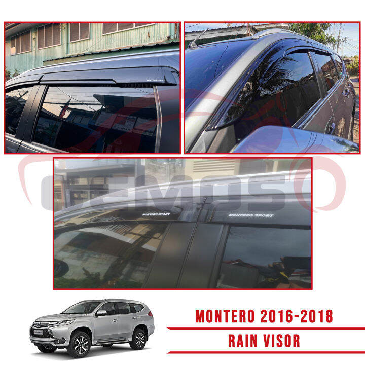 MITSUBISHI MONTERO 2016 - 2023 RAIN VISOR (2016 2017 2018 2019 2020 ...