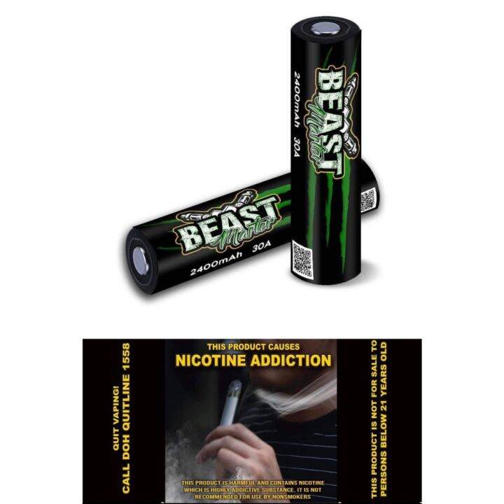 HOT LEGIT Beast Master battery 18650 2400mAh 30A (1pair）1 | Lazada PH