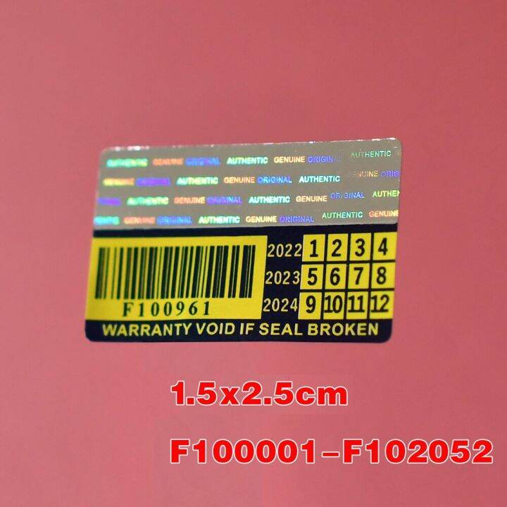 Warranty VOID If Seal Broken Fragile Sticker Original Security Stickers ...