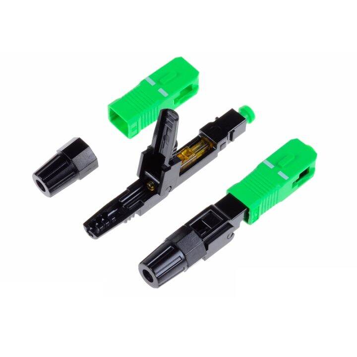 ☍☄ Fiber Optic Connector Sc Apc Fast Sc Apc Connector Ftth Fiber - High ...