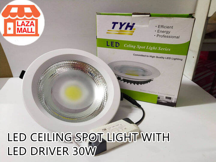 [30W] 2 INCH LED CEILING ROUND SPOT LAMP SERIES WITH LED DRIVER ...