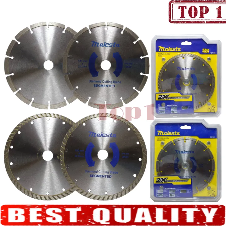 Majesta Diamond Cutting Blade 7 Inches (Sold per pc) 180mmx22.2mm ...