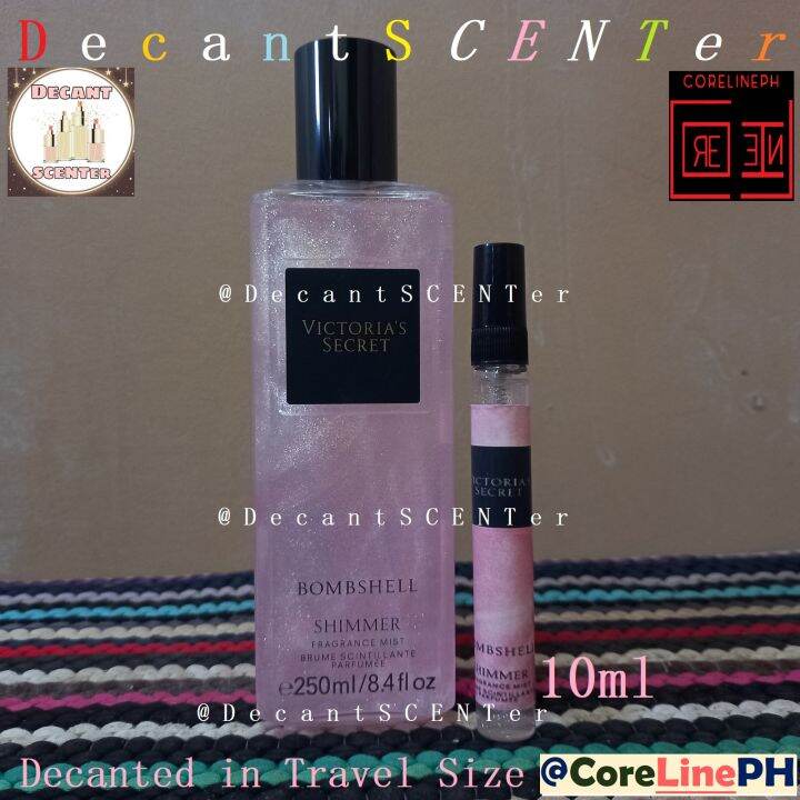 Bombshell Shimmer Mist Victoria's Secret in 10ml | Lazada PH