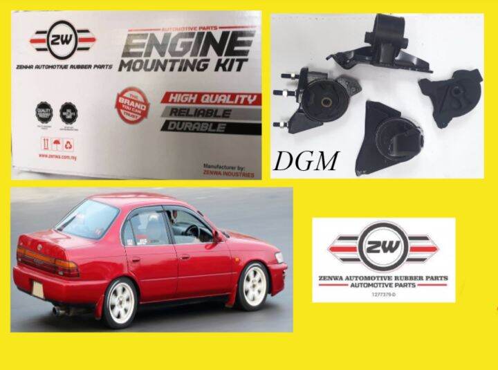 ZW/ZENWA Toyota Corolla SEG AE101 1.6cc 1991-1995y Manual Engine ...