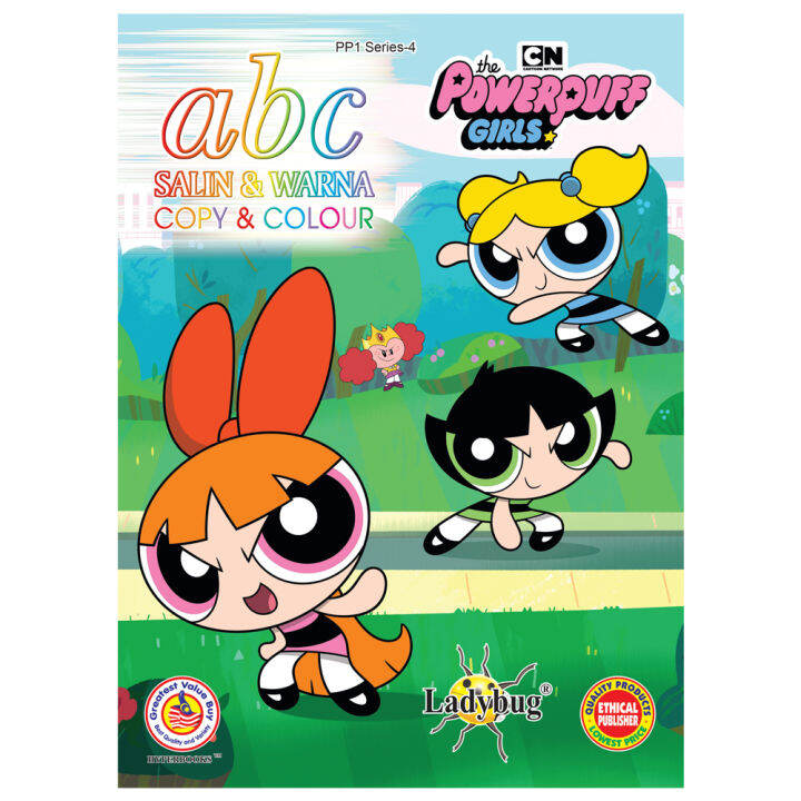 The Powerpuff Girls Abc Copy & Colour PP1 SERIES 4 | Lazada