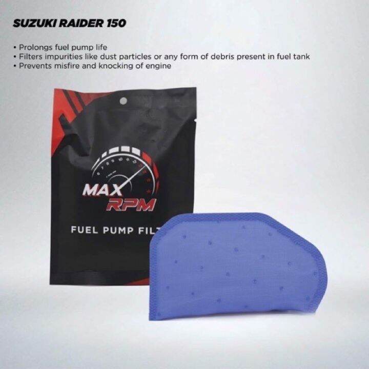 ♢MAX RPM Fuel Pump Filter Raider 150 Fi w O-Ring☞ | Lazada PH