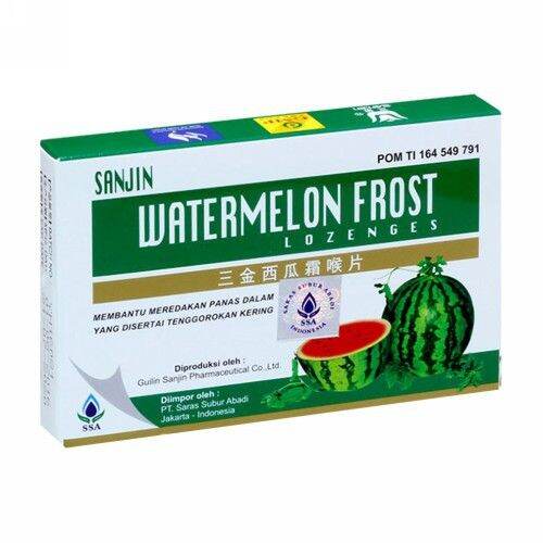 Sanjin watermelon frost lozenges | Lazada Indonesia
