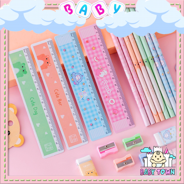 Cute Bear Stationery 5 In 1 Gift Set Student Stationery Cute Cartoon ...
