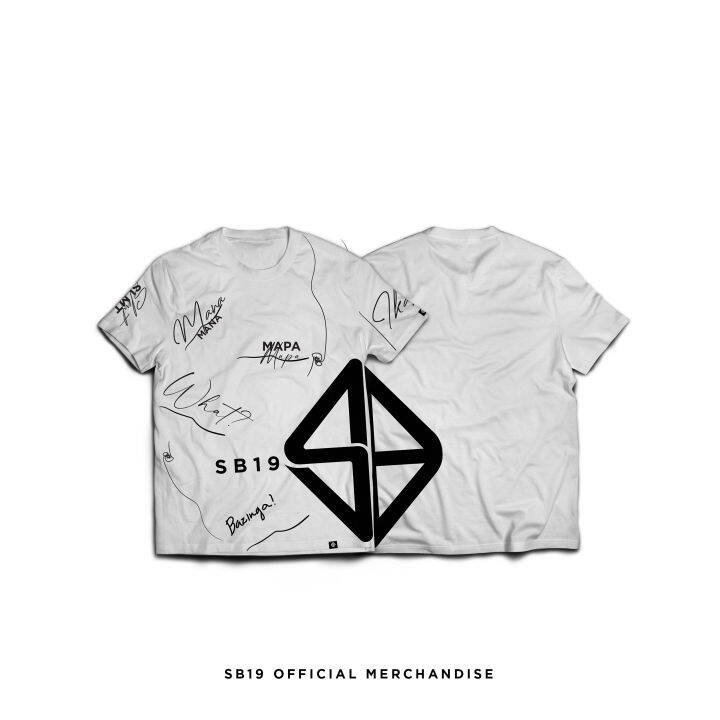 SB19 OFFICIAL PAGSIBOL SHIRT WHITE | Lazada PH