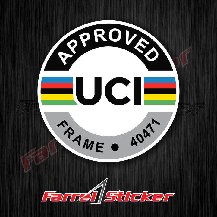 Stiker UCI sticker SEPEDA ROADBIKE | Lazada Indonesia