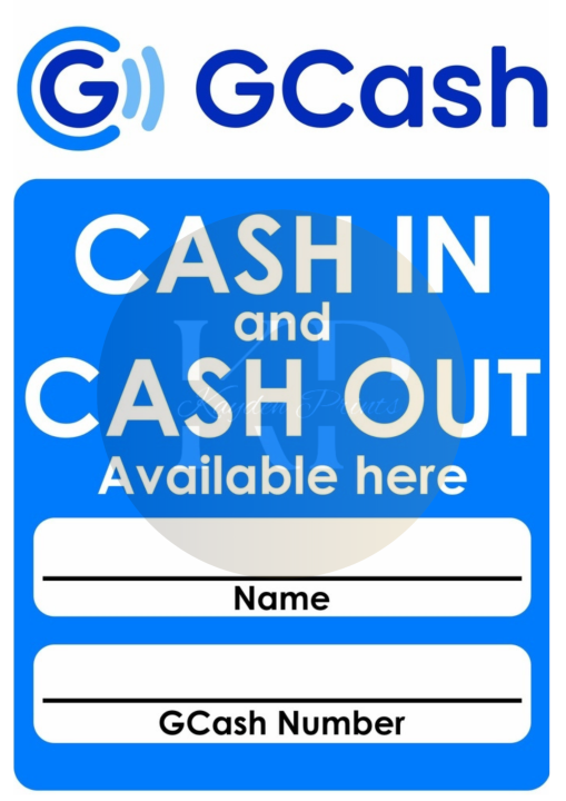 PVC/LAMINATED SIGNAGE GCASH/LOAD AVAILABLE HERE/ - A4 Size high quality ...
