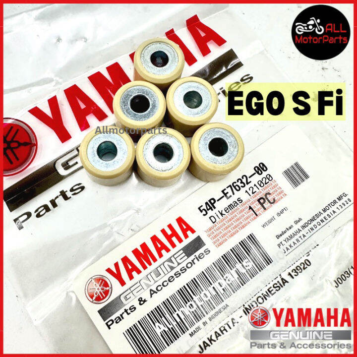 EGO S Fi EGOS-Fi CVT ROLLER BUSH SET FRONT PULLEY [6PCS] 54P E7632 00 ...