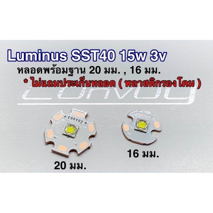 ( PRO+++ ) โปรแน่น.. หลอดไฟฉาย Luminus SST40 15w 3V ราคาสุดคุ้ม ไฟฉาย ...