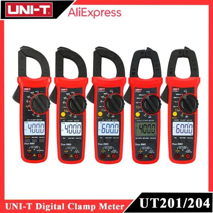 UNI-T Clamp Meter UT201 UT202 UT202A UT203 UT204 Plus Digital Tester ...