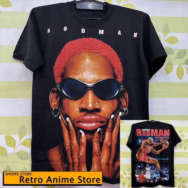 READY STOCK DENNIS RODMAN - RODMAN NBA Champion Oversize T Shirt ...