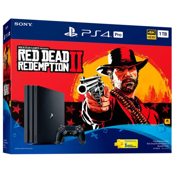 PS4 PLAYSTATION 4 PRO RED DEAD REDEMPTION 2 BUNDLE PACK (ASIA) (เกมส์ ...