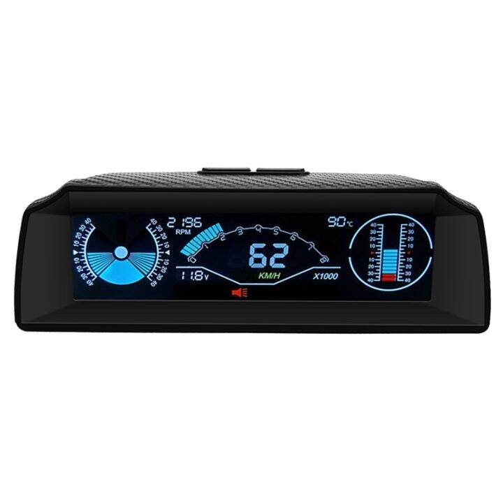 X90 Head Up Display On-Board Computer Display OBD2 Car Speedometer OBD ...